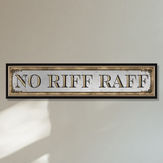 Typography Wall Art | Time & Tide