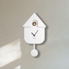 White Cuckoo Wall Clock | Time & Tide